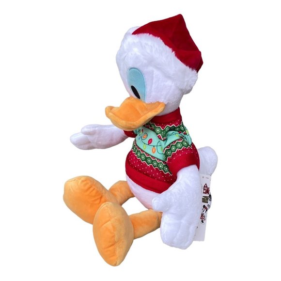 Disney | Toys | Disney Store Donald Duck Santa Hat Holiday Plush | Poshmark